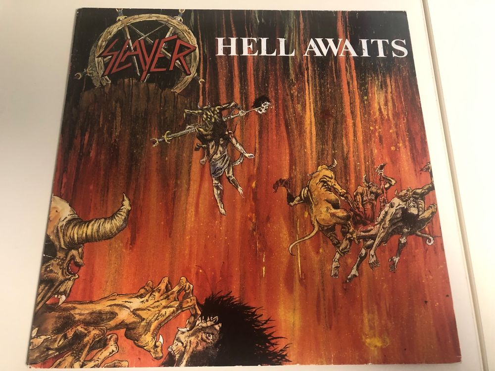 LP Slayer, Hell Awaits, 1985, Made in NL (Gebraucht) in Uster für CHF ...