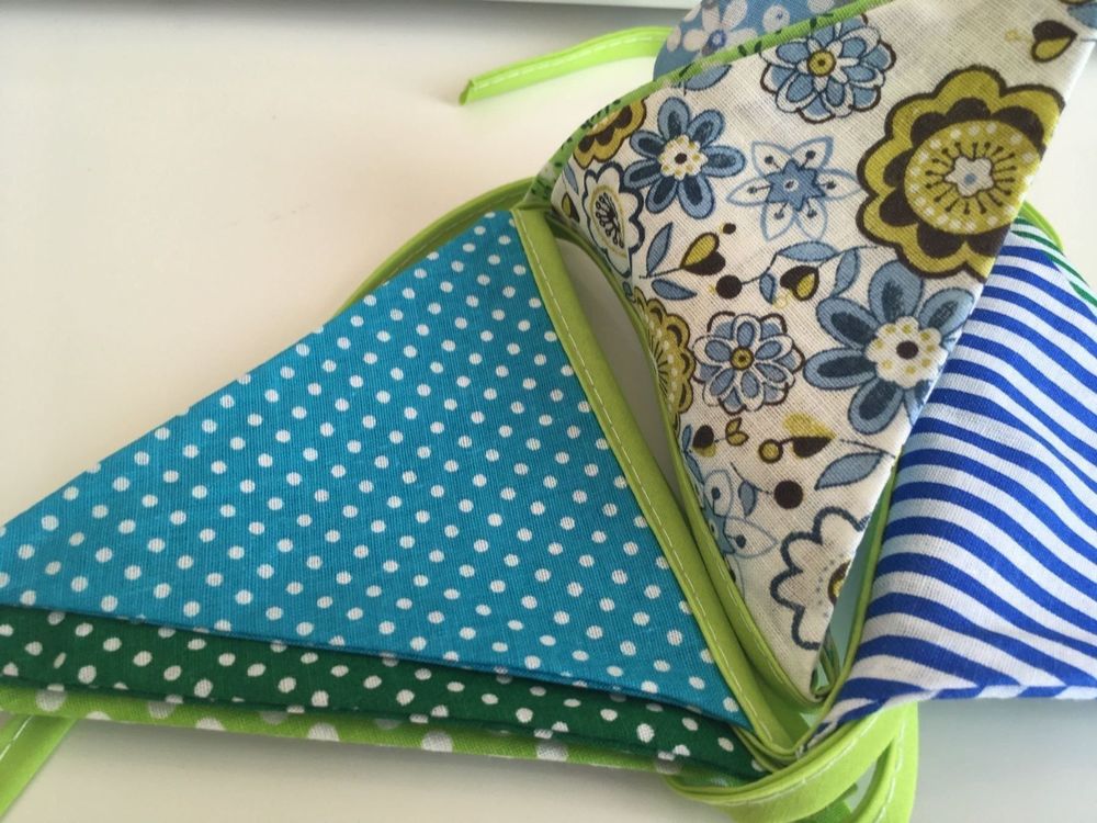 Wimpelkette, Fähnchen, Girlande aus Baumwolle NEU (Neu und originalverpackt) in Effretikon für ...