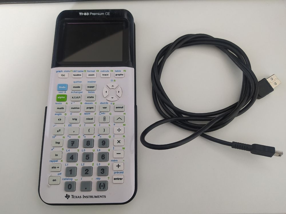 Calculette Texas Instruments TI-83 Premium CE | Kaufen auf Ricardo