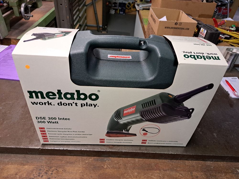 Metabo DSE 300 Intec Dreiecksschleifer OVP Neu (Neu und ...