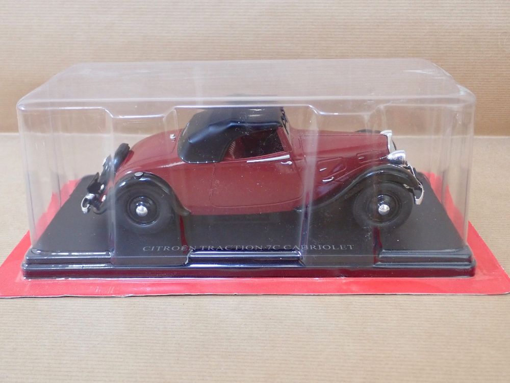 Citroen Traction Avant 7C Cabriolet - Hachette 1/24 (Neu und ...