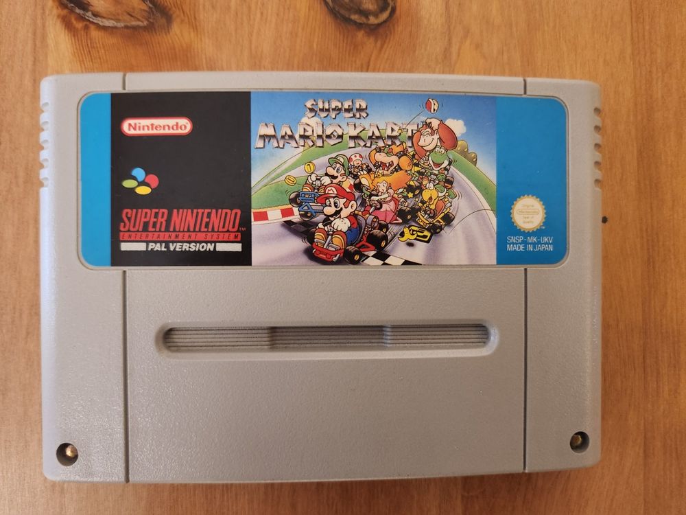 Super Mario Kart SNES Modul PAL Version | Kaufen auf Ricardo
