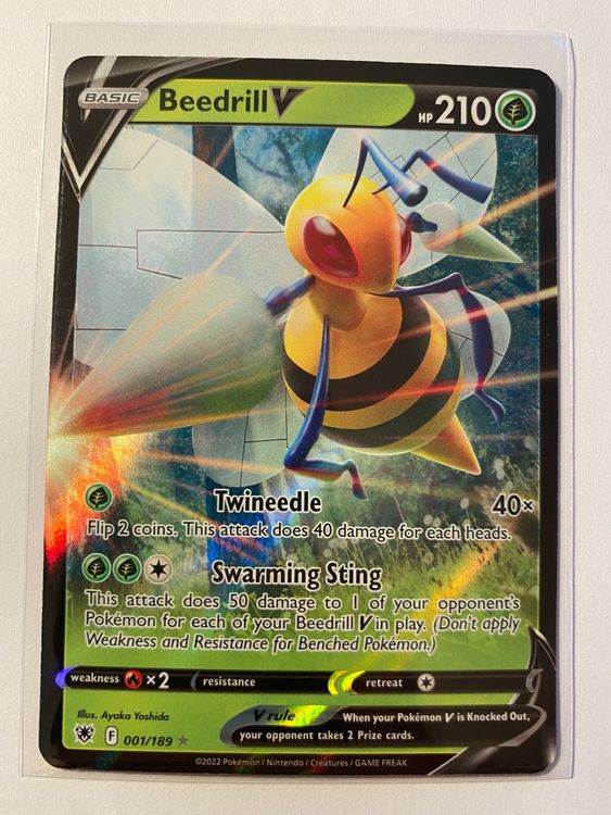 Pokemon Beedrill V 001/189 Astral Radiance EN | Kaufen auf Ricardo