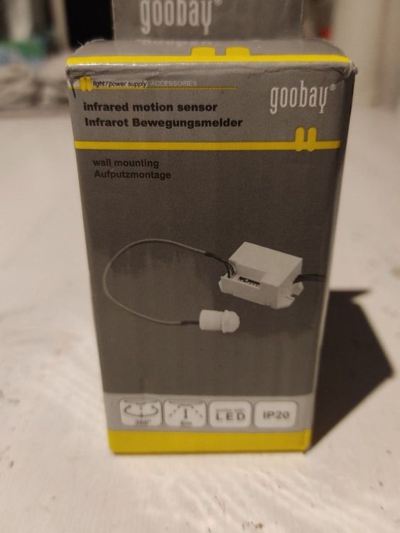 GOOBAY PIR-Bewegungsmelder 360° IP20 (Neu (gemäss Beschreibung)) in für ...