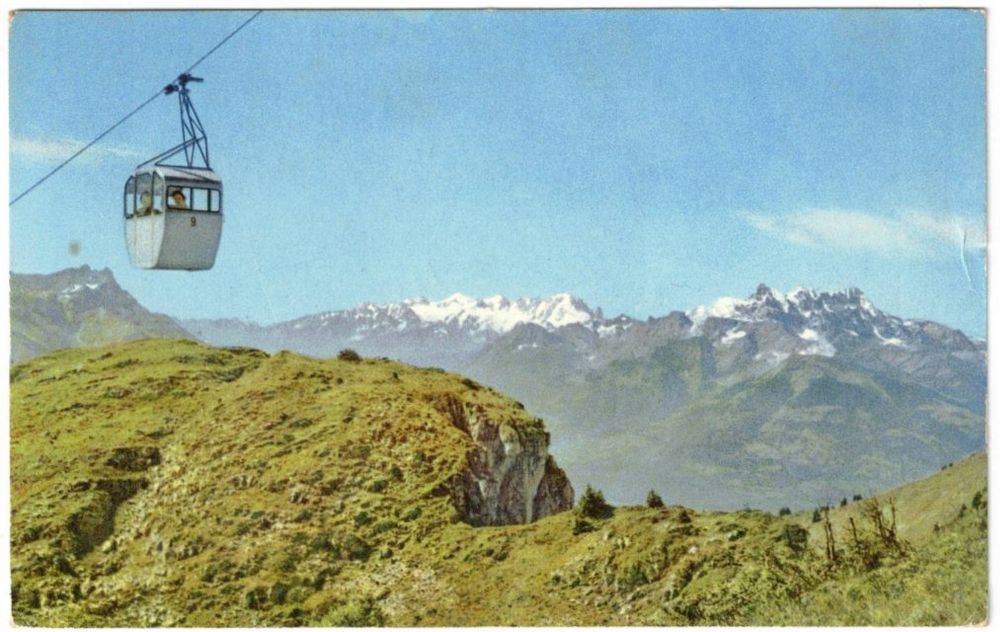 Leysin - Gondelbahn mit Dents du Midi | Kaufen auf Ricardo