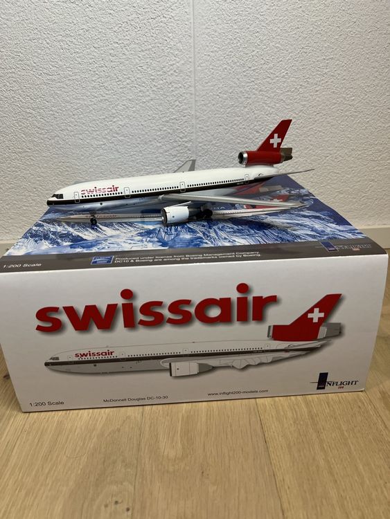 Swissair DC-10-30 (HB-IHA) 1:200 (Gebraucht) in Kloten für CHF 145 ...
