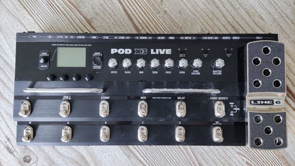Line 6 Pod X 3 Live Pedalboard | Kaufen auf Ricardo