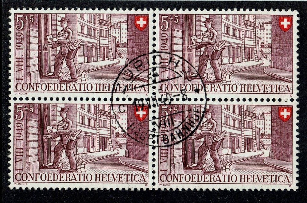 359/Pro Patria B42 bloc de 4 Zürich 23 | Kaufen auf Ricardo