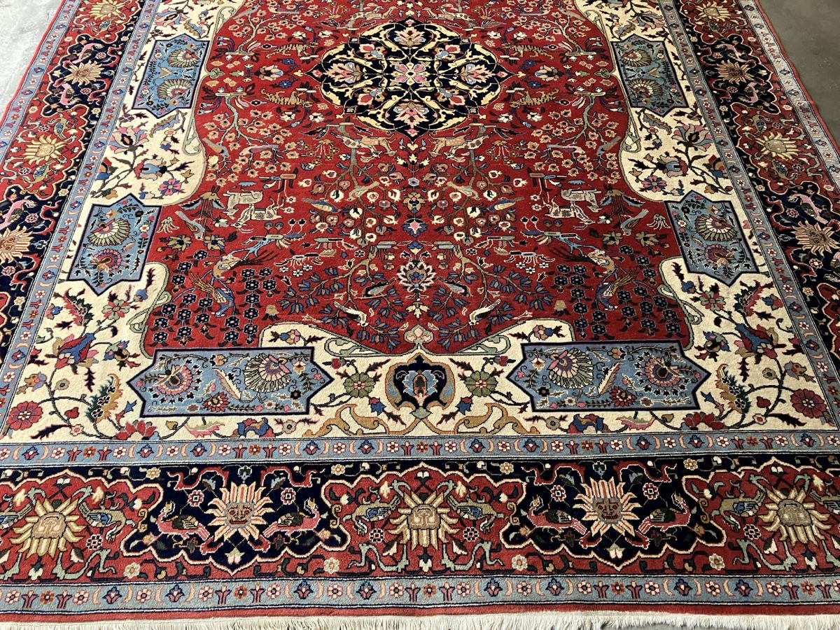 Tebriz echte PerserteppichTop Zustand gereinigt 382x290cm (Gebraucht ...