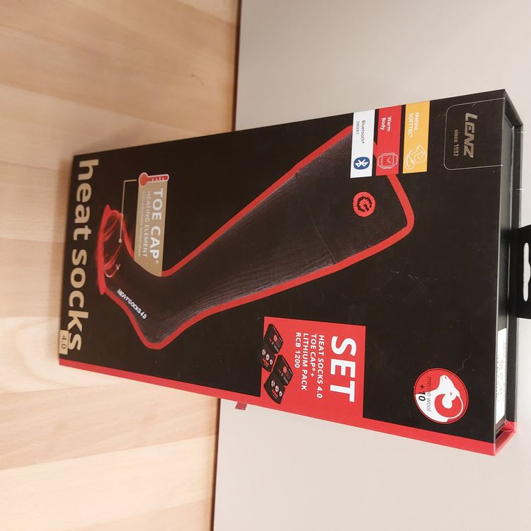 Beheizbare Socken (Neu und originalverpackt) in Aesch LU für CHF 110 – mit Lieferung auf Ricardo ...