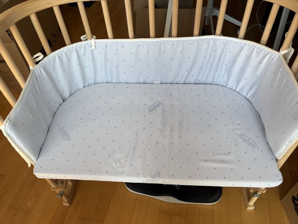 baby side bed and bench | Kaufen auf Ricardo