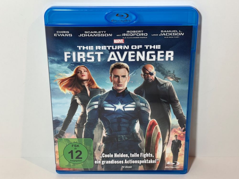 The Return of the First Avenger - Captain America 2 Blu Ray (Gebraucht ...