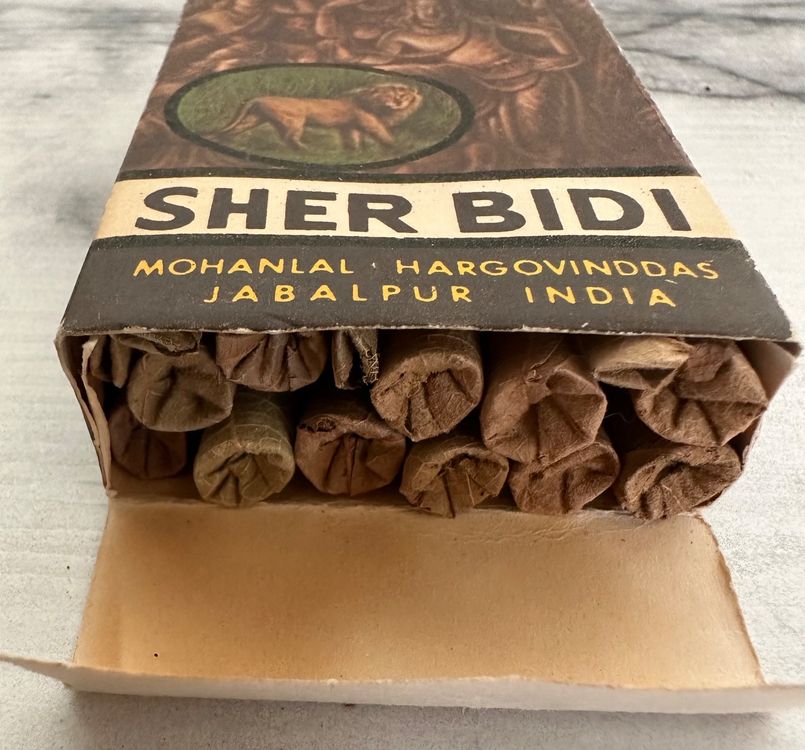 Antike Samler Sher BIDI 20.Class A Cigarettes Indische (Gebraucht) in ...