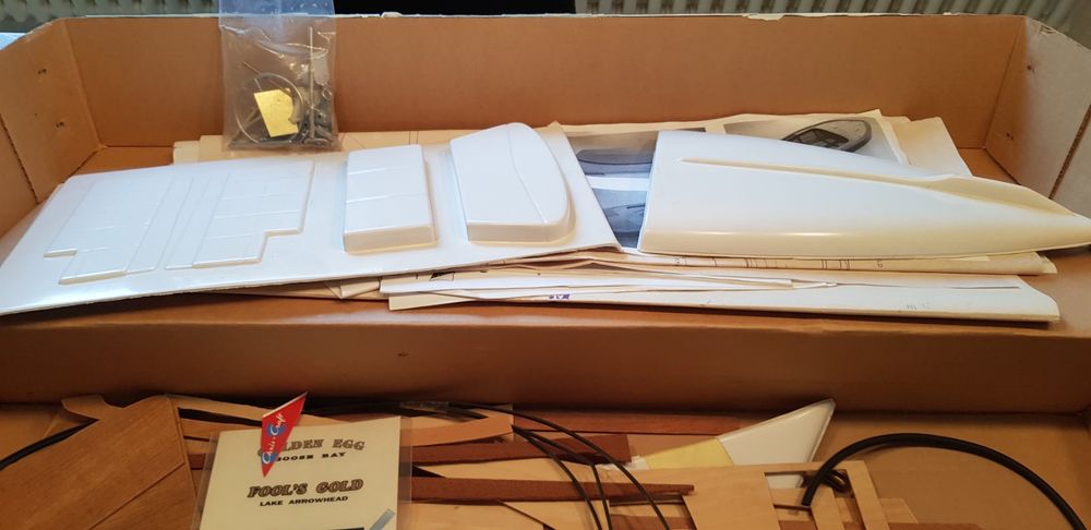 RC Boot Bausatz Chris-Craft Cobra von DUMAS (Neu (gemäss Beschreibung ...