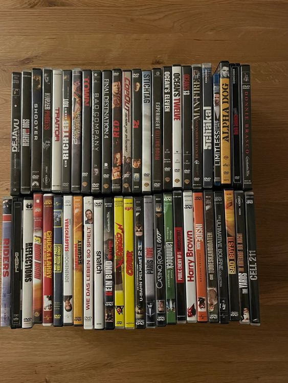 DVD Sammlung: 51 Filme. Alle Filme in Deutsch und Englisch (Gebraucht ...
