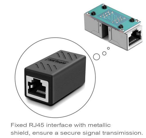 Rj45 Koppler Extender (LAN Kabel Verbinder) 2 Stück | Kaufen auf Ricardo