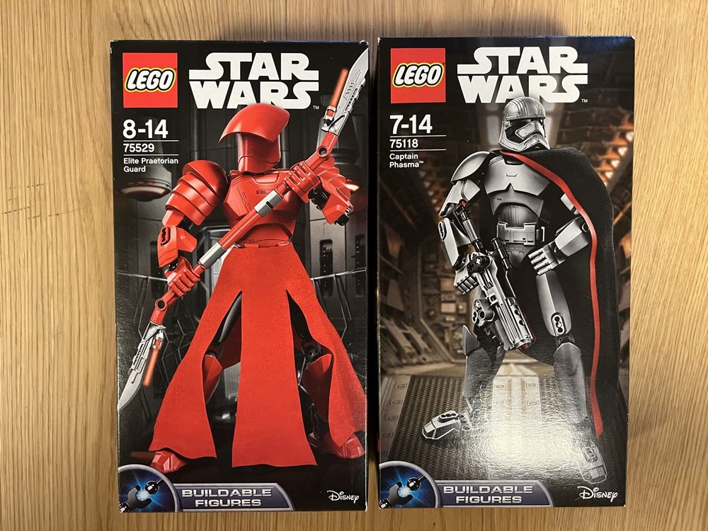 Star Wars 75118 Captain Phasma & 75529 Elite Praetorian (Neu und ...