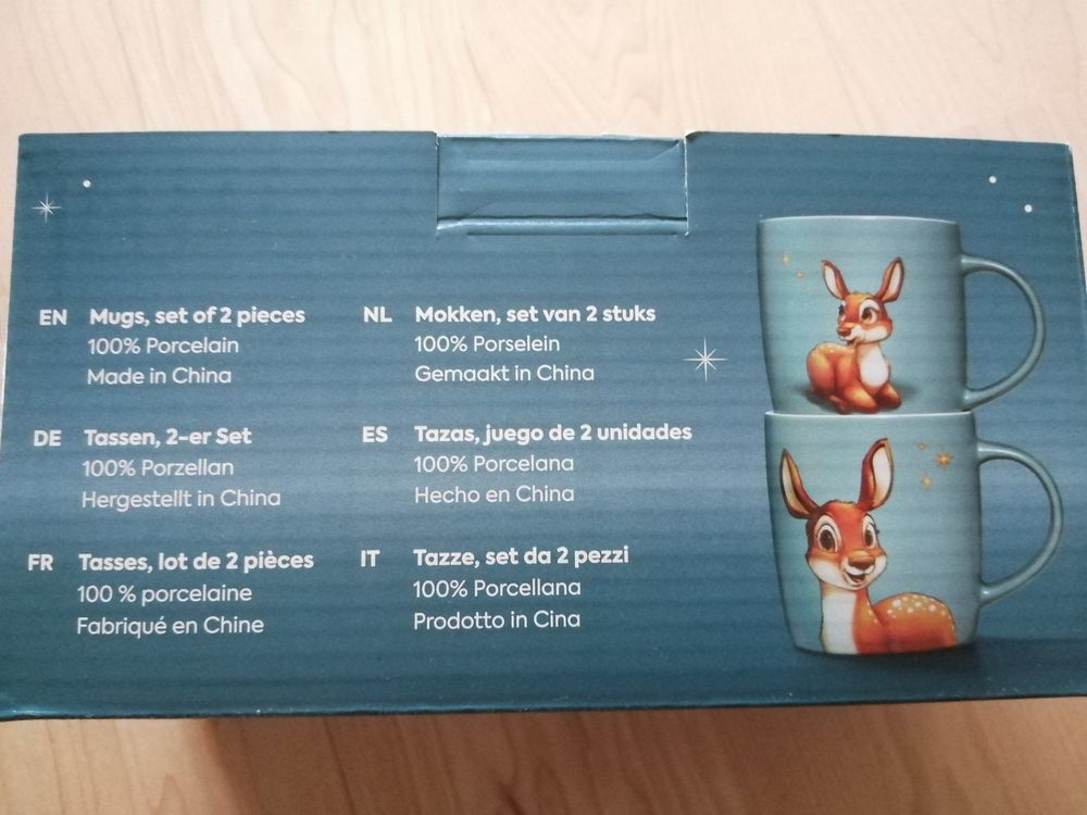 2 Bambi Tassen Set, neu coop (2024 ) (Neu und originalverpackt) in ...