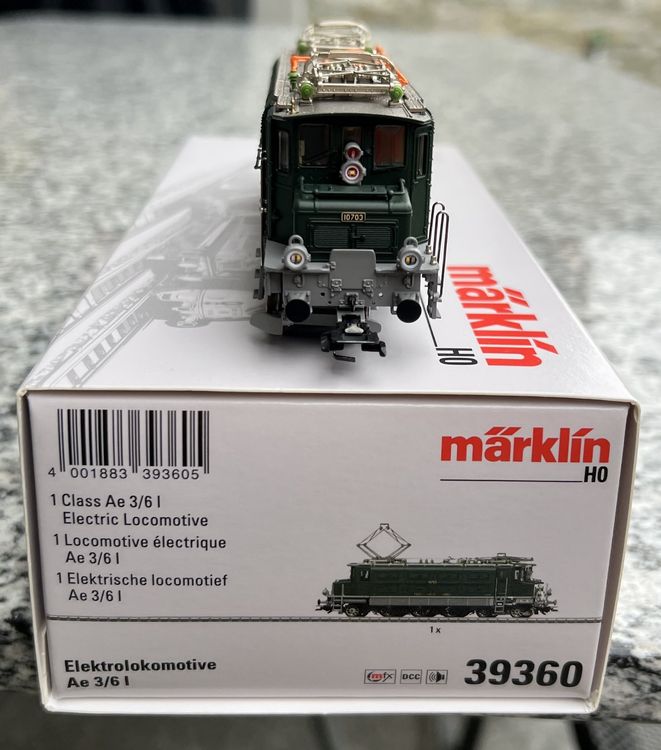 Märklin HO Wechselstrom SBB - Ae 3/6' Art. Nr. 39360 (Neu und originalverpackt) in Menziken für ...