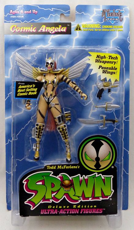 SEXY COSMIC ANGELA SPAWN ULTRA ACTION DELUXE MCFARLANE 1995 (Neu und ...
