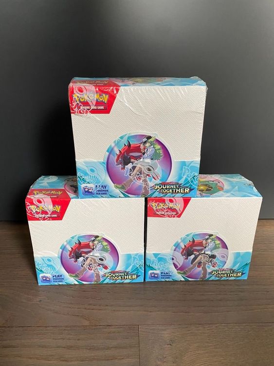 Pokemon Journey Together Display sealed EN (36 Booster) (Neu und originalverpackt) in ...