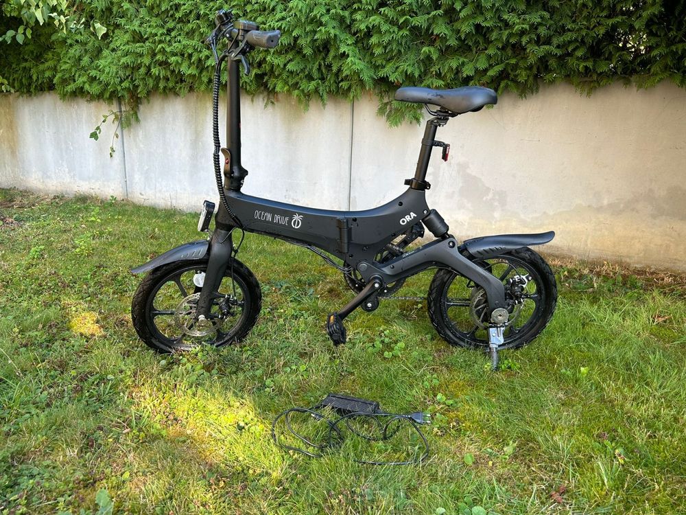 Vélo pliable - OCEAN DRIVE Ora Black (Gebraucht) in Hauterive NE für CHF 155 – nur Abholung auf ...