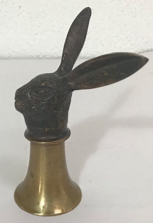 Antike Bronze Hase Kopf Skulptur | Kaufen auf Ricardo