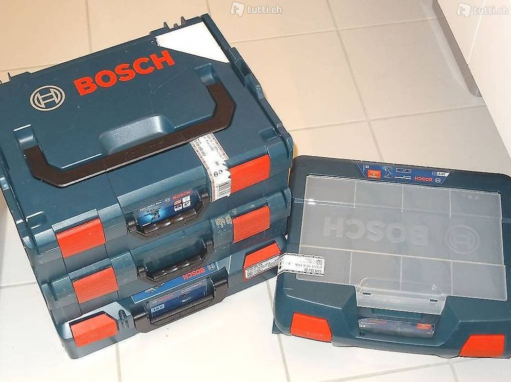 3 + 1 Bosch Sortimo Koffer Boxen. | Kaufen auf Ricardo