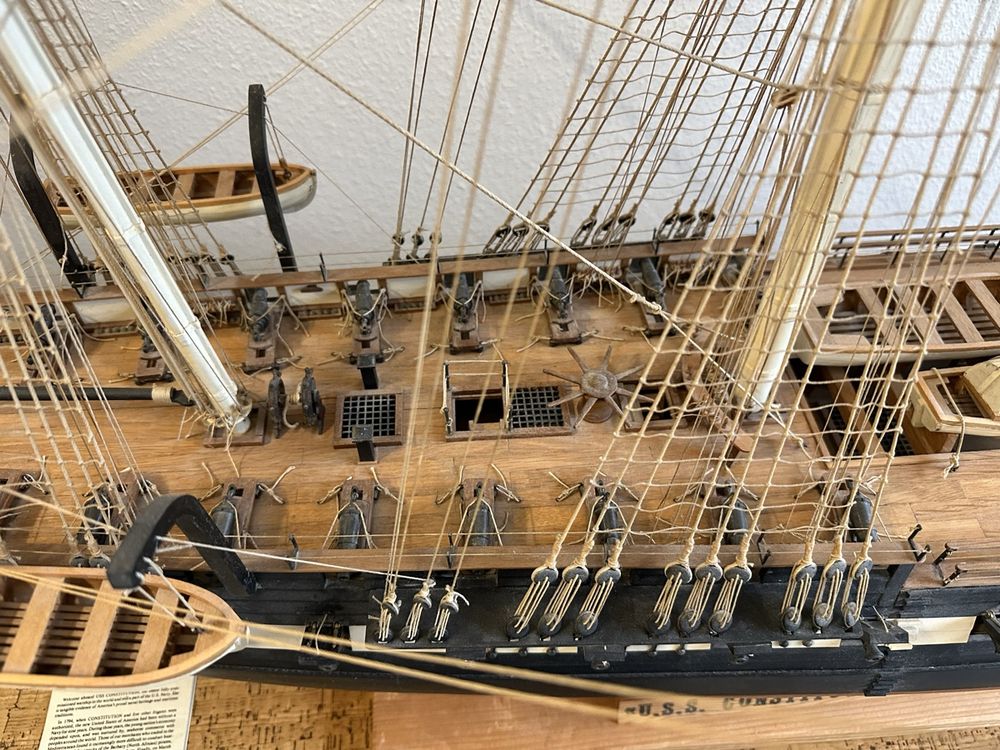 Modellschiff U.S.S Constitution - Old Ironsides - 1797 (Gebraucht) in ...