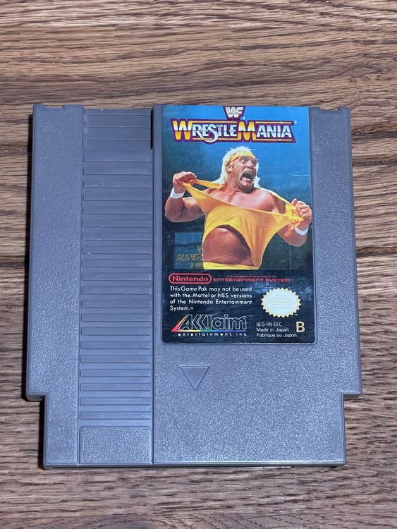 WWF Wrestlemania NES Modul Nintendo Klassiker (Gebraucht) in Zuerich ...