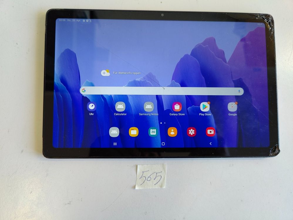 Samsung Galaxy Tab A7 Ab 5.Fr (Defekt) in Solothurn für CHF 29 – mit ...