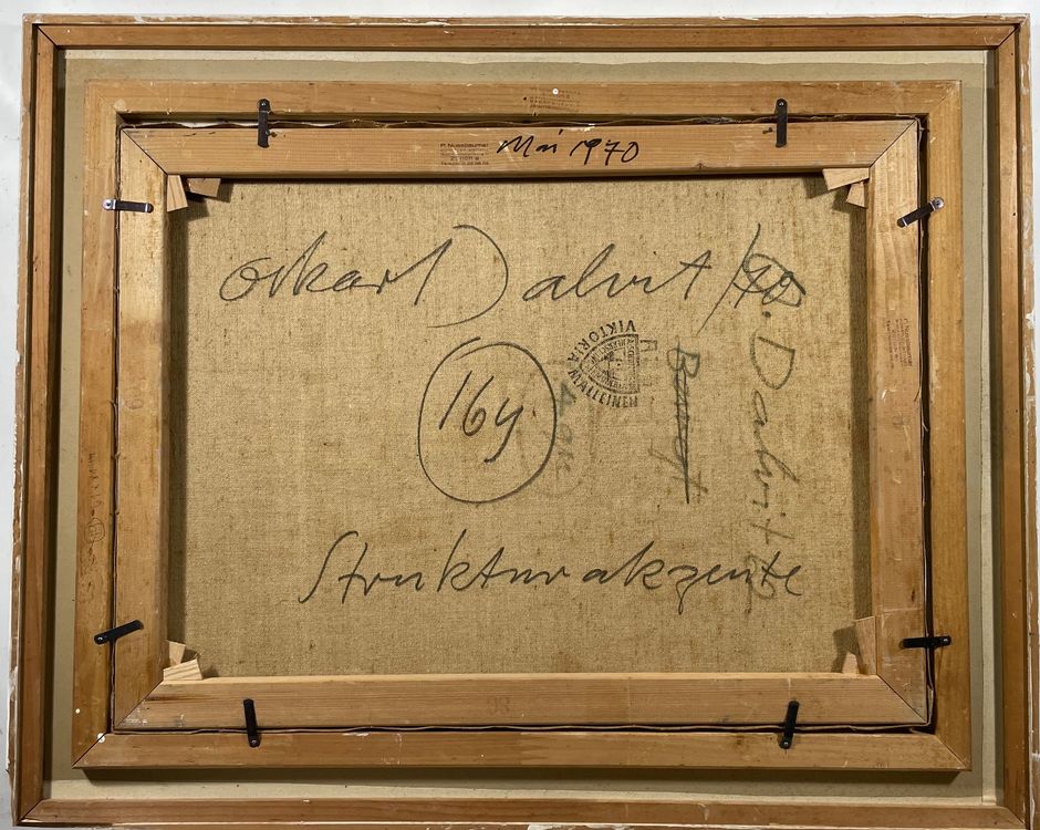 Oskar Dalvit (1911-1975) grosses Gemälde | Kaufen auf Ricardo