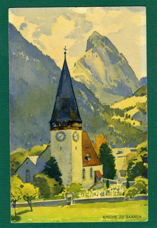 Saanen, Kirche, 1957 | Kaufen auf Ricardo
