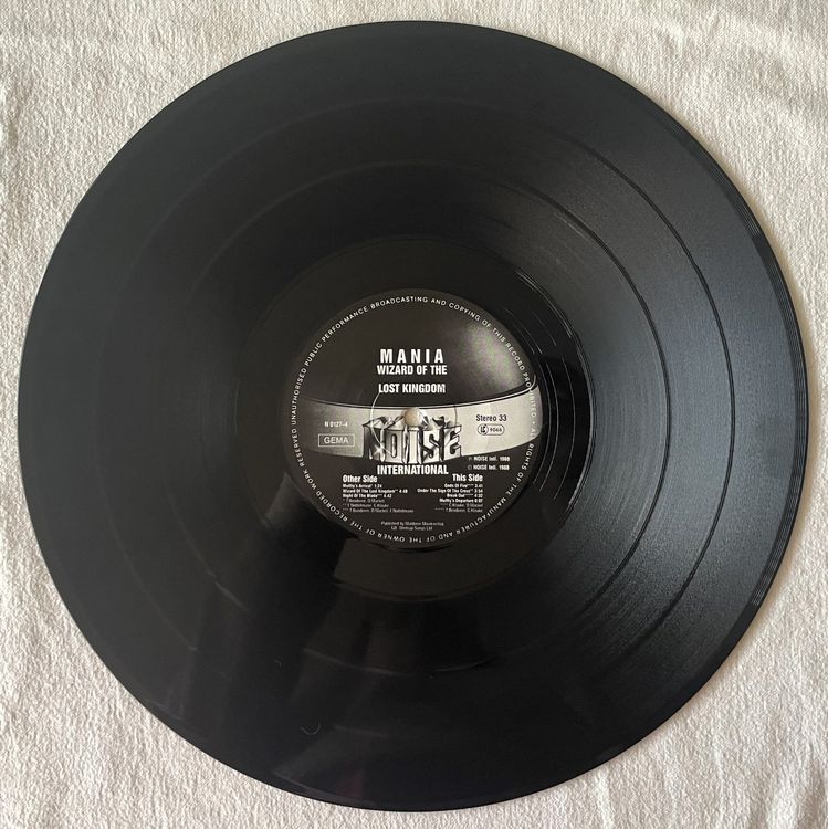 Mania - Wizard Of The Lost Kingdom - LP - 1988 - First Press (Gebraucht) in Uster für CHF 38 ...