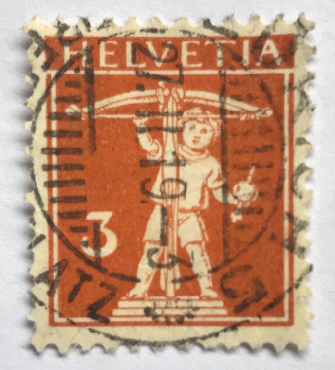 Tellknabe mit Vollstempel | Kaufen auf Ricardo