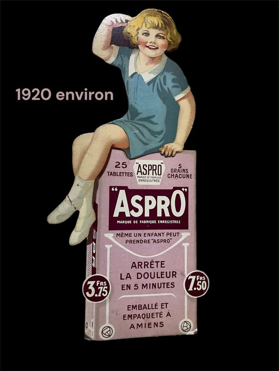 Publicité ancienne Aspro 1930s (D'occasion) à lausanne pour CHF 50 ...