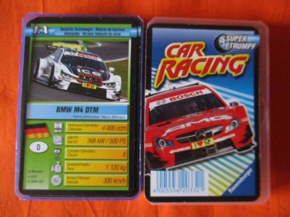 Quartett Car Racing | Kaufen auf Ricardo