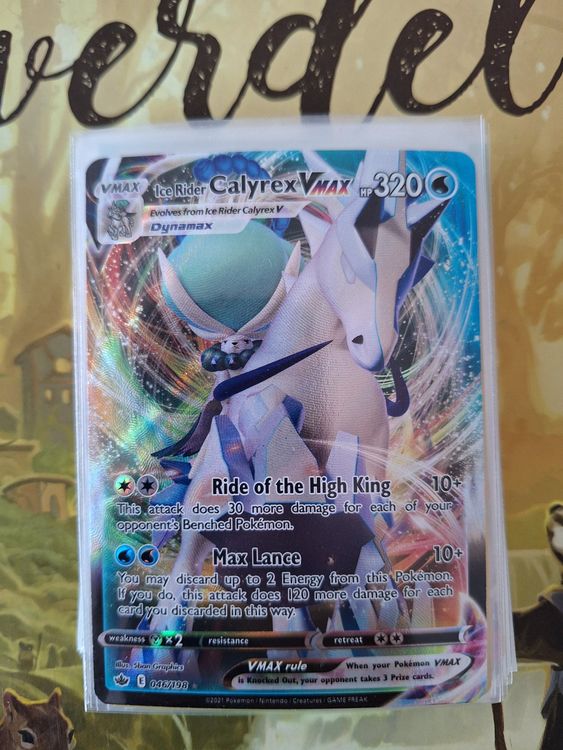 Ice Rider Calyrex VMax - Pokemon (Gebraucht) in Altstätten SG für CHF 4 ...