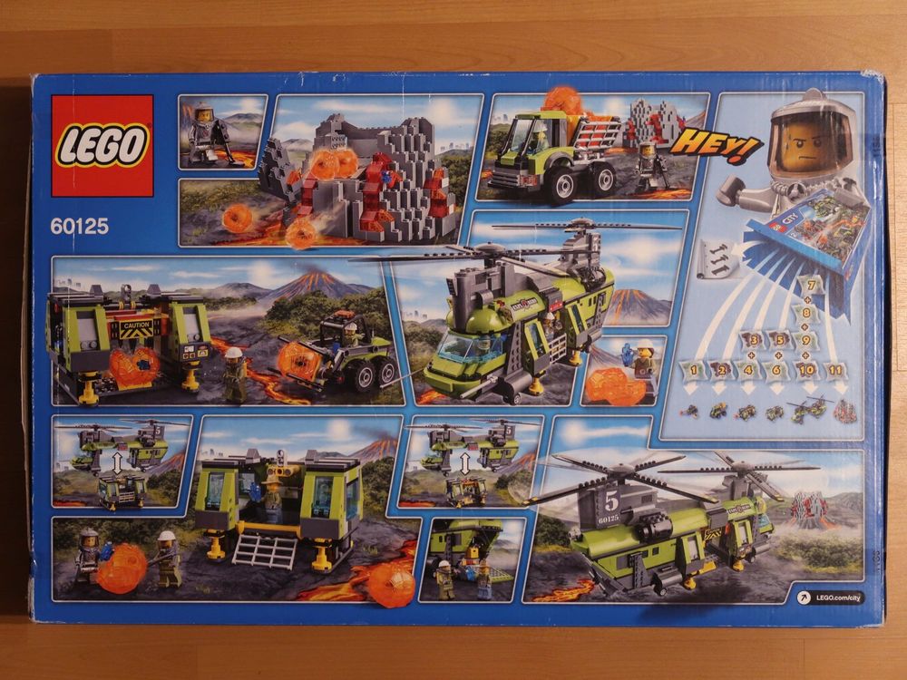 Lego Volcano Explorers 60125 Volcano Heavy-lift Helicopter (Gebraucht) in Oberwil b. Büren für ...
