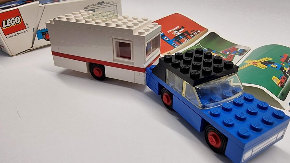 LEGO Vintage aus den 70er Jahren, 656 Auto mit Wohnwagen (Gebraucht) in ...