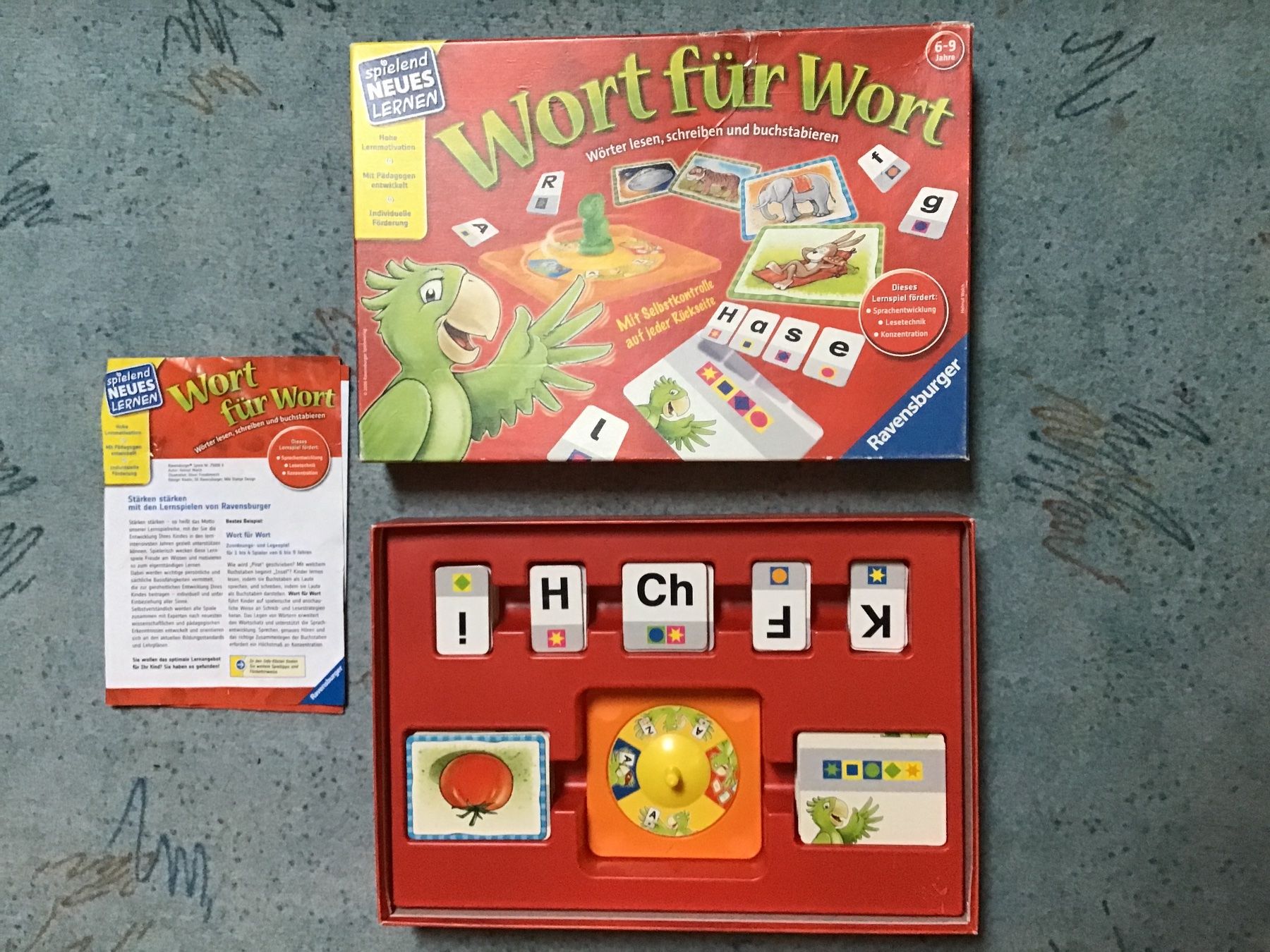 Ravensburger "Wort für Wort" Lernspiel, komplett! Top! (Gebraucht) in ...