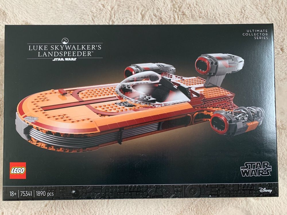 Lego 75341 Luke Skywalker’s Landspeeder™ Seltene Sets (Neu und ...