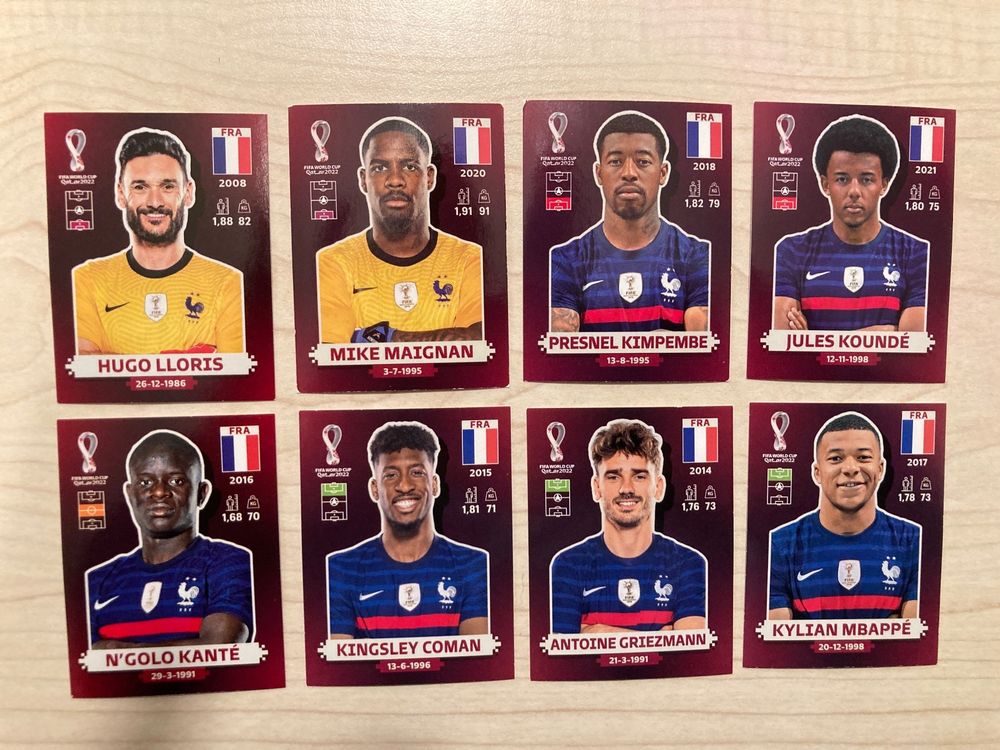 Panini Bilder FRA | Kaufen auf Ricardo