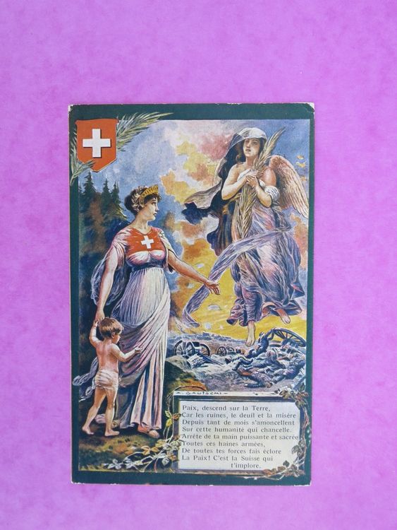 AK Helvetia Erster Weltkrieg 1915 | Kaufen auf Ricardo