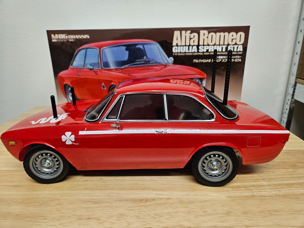 Tamiya Alfa Romeo Giulia Sprint GTA M-06 58486 (Neu (gemäss ...