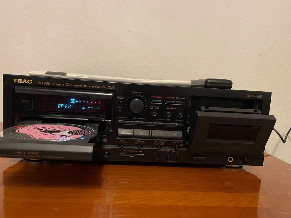 TEAC AD-500 CD Player und Kassette Deck (Gebraucht) in Zürich für CHF 249 – nur Abholung auf ...