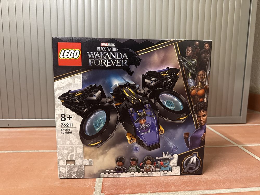 LEGO Marvel 76211 Shuri's Sunbird - Black Panther Wakanda Fo (Neu ...