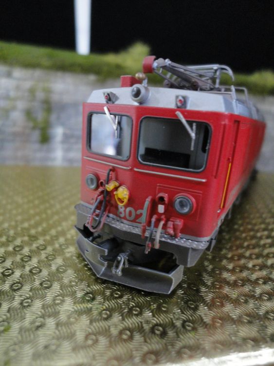 Aktion !!! Ferro Suisse, RhB, Zweikraftlok, Gem 4/4, No: 802 (Gebraucht ...