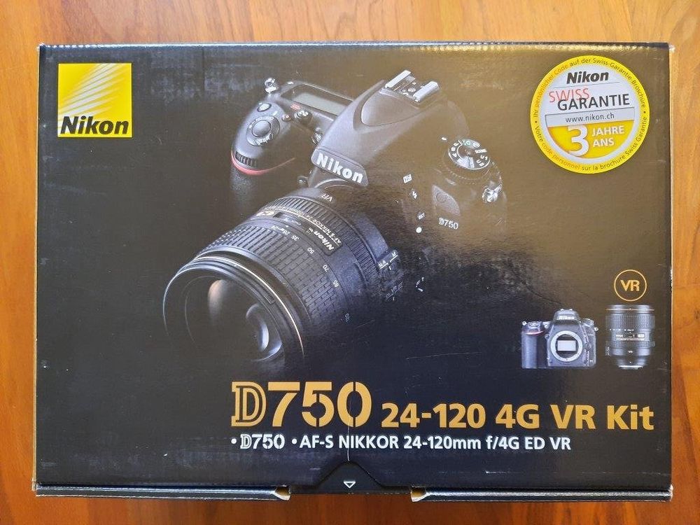 Nikon D750 + AF-S 24-120mm f/4 G ED VR KIT + Sirui TY-D750L (D'occasion ...