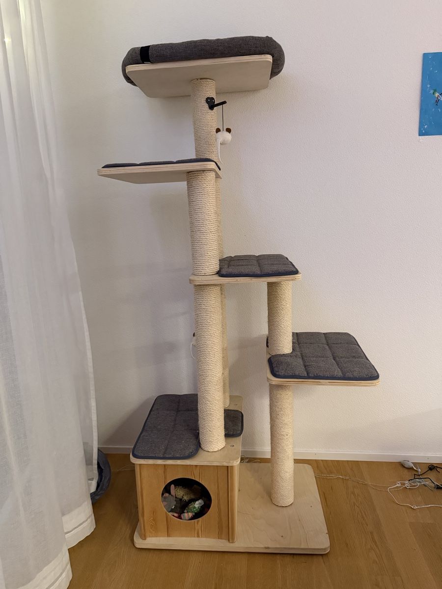 Cat Tree, Large, Multi-Level, With Condo and Scratching Post (Gebraucht ...